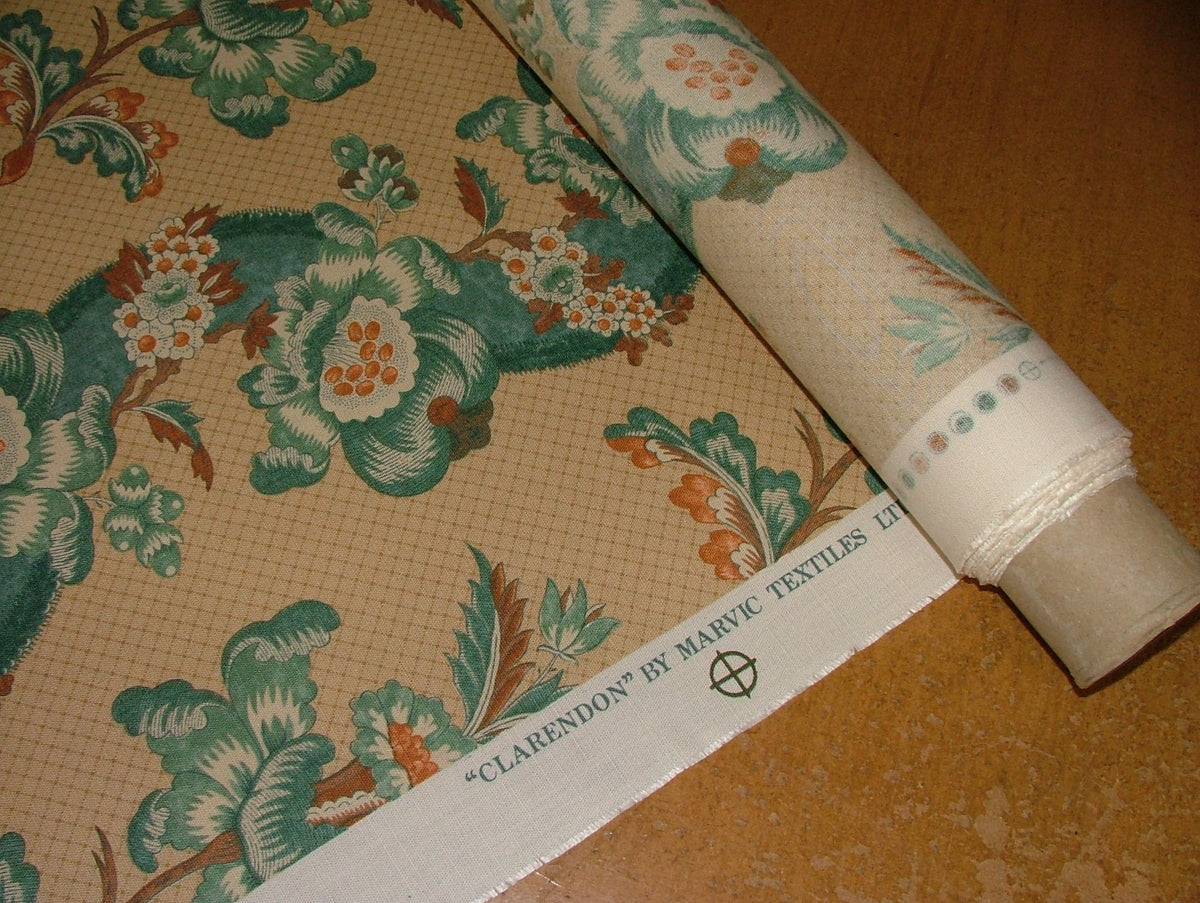 Marvic Textiles Cotton Fabric 3.5 Metres Clarendon Curtain Upholstery ...